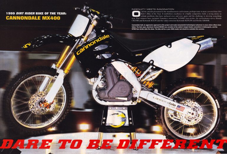 GP’s Classic Steel #50- 2001 Cannondale MX400 – PulpMX