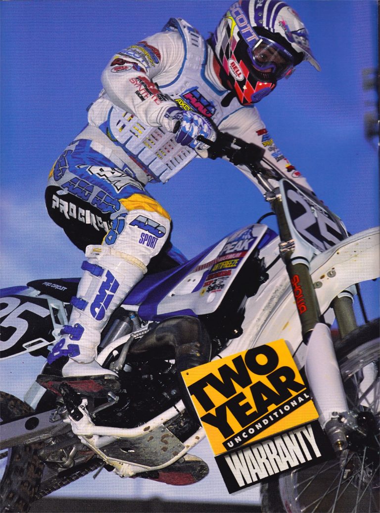 MOTO GEAR HISTORY PART VIII: AXO SPORT THE NINETIES – PulpMX