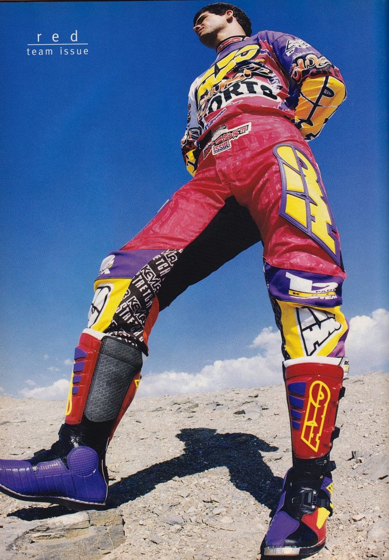 MOTO GEAR HISTORY PART VIII: AXO SPORT THE NINETIES – PulpMX