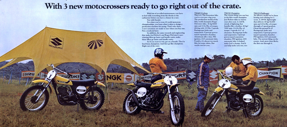 “Maxxis Tires” – Classic Steel 142 1978 Suzuki RM250C-2 – PulpMX