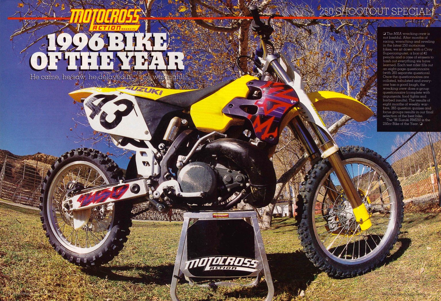 “Maxxis Tires” – Classic Steel #176 “1997 Suzuki RM250” – PulpMX