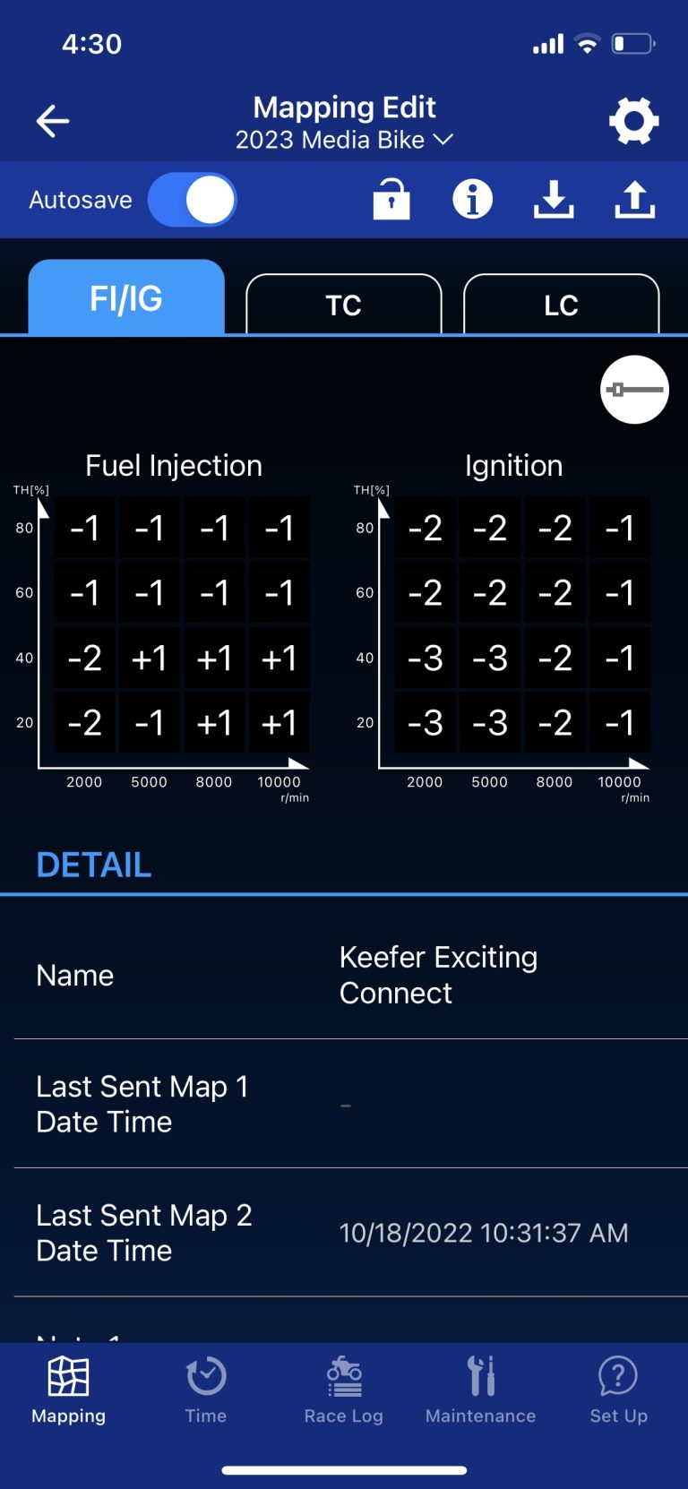 2023 Yamaha YZ450F Optional Yamaha Power Tuner Maps – PulpMX