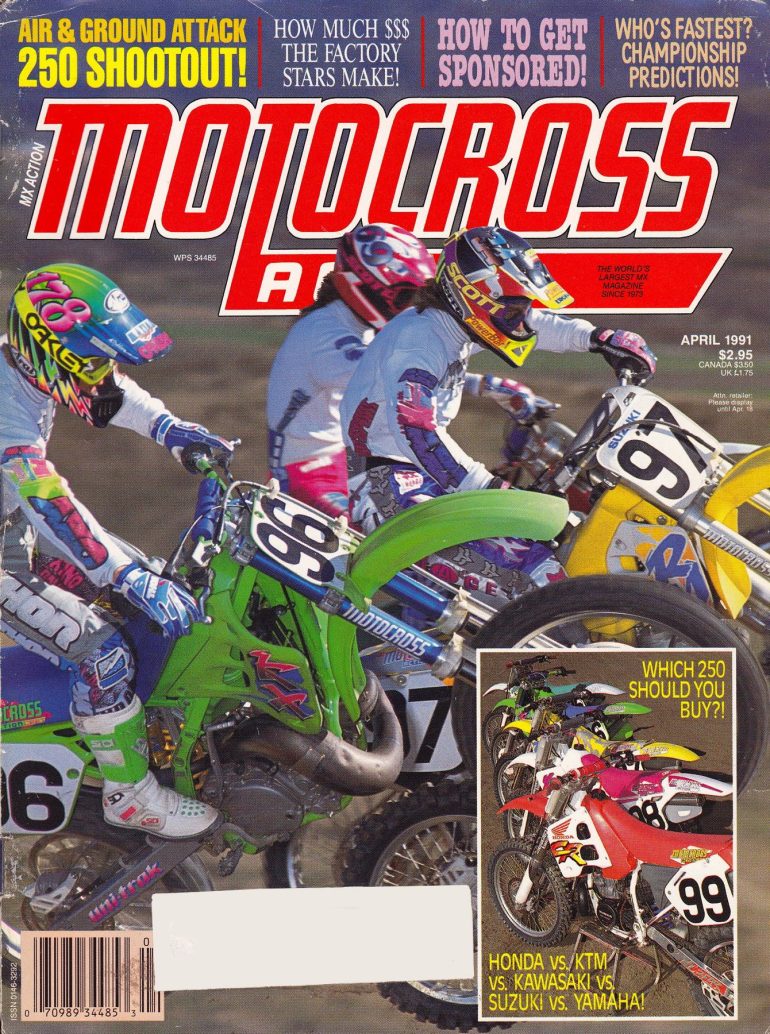 “Maxxis Tires” – Classic Steel #207 “1991 250cc MX Shootout” – PulpMX