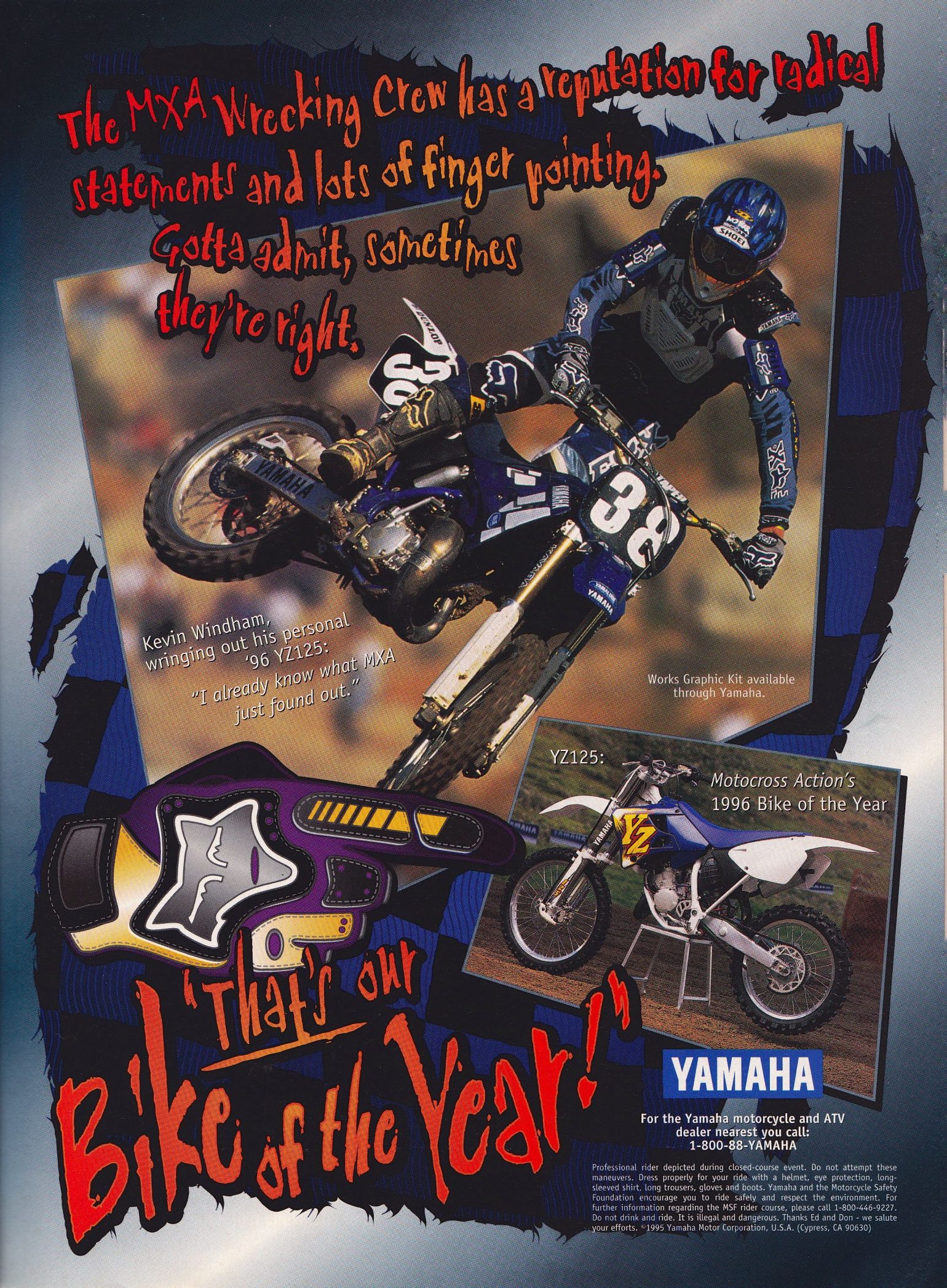“Maxxis Tires” – Classic Ink #73 “The 1996 Yamaha YZ Ads” – PulpMX