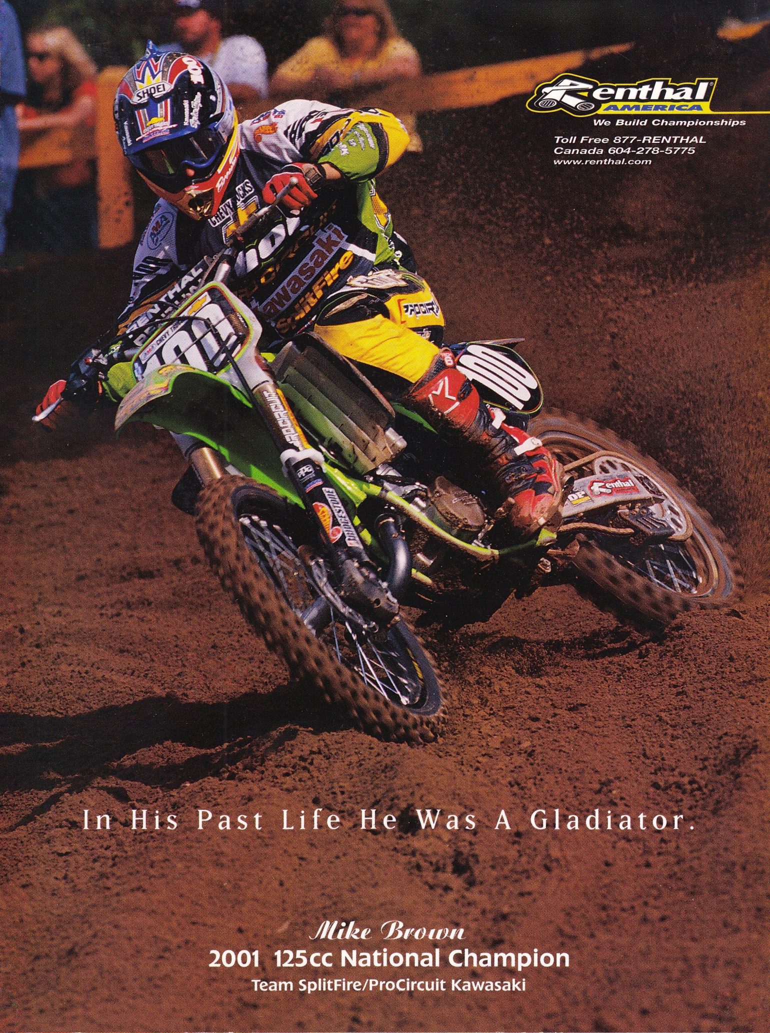 “Maxxis Tires” – Classic Ink #75 “Mike Brown 2001 Season” Ads – PulpMX